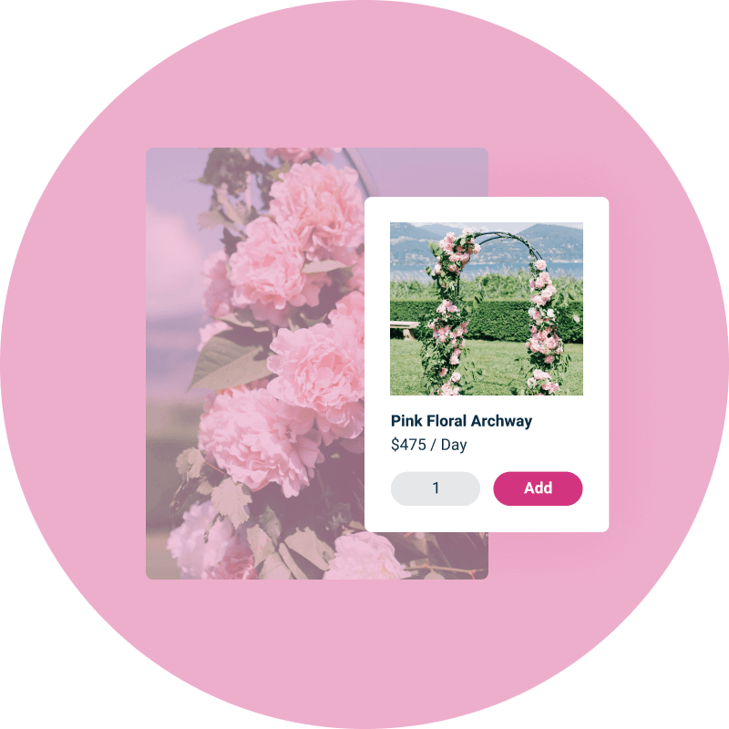Floral Inventory Software and Rental Website Builder | TapGoods
